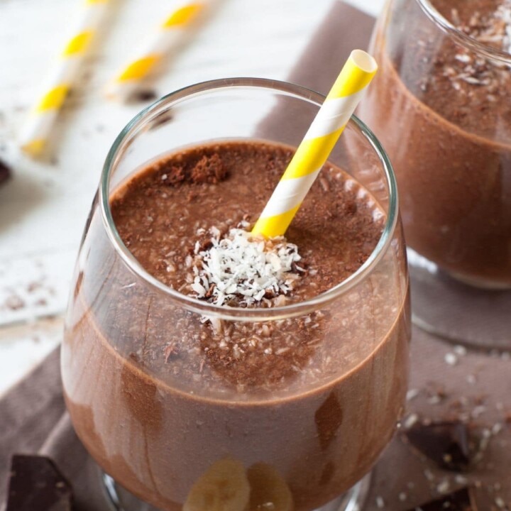 Metabolism Boosting Chocolate Almond Breakfast Shake - Suburban Simplicity