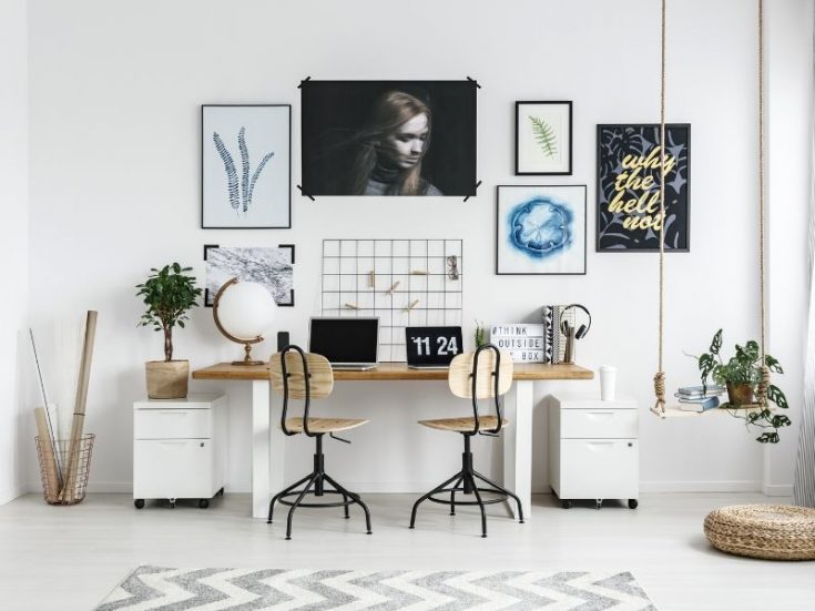 Simple Solutions for Office Organization - Suburban Simplicity