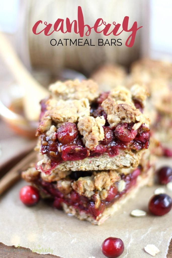 7 Healthy Oatmeal Breakfast Bars - Suburban Simplicity