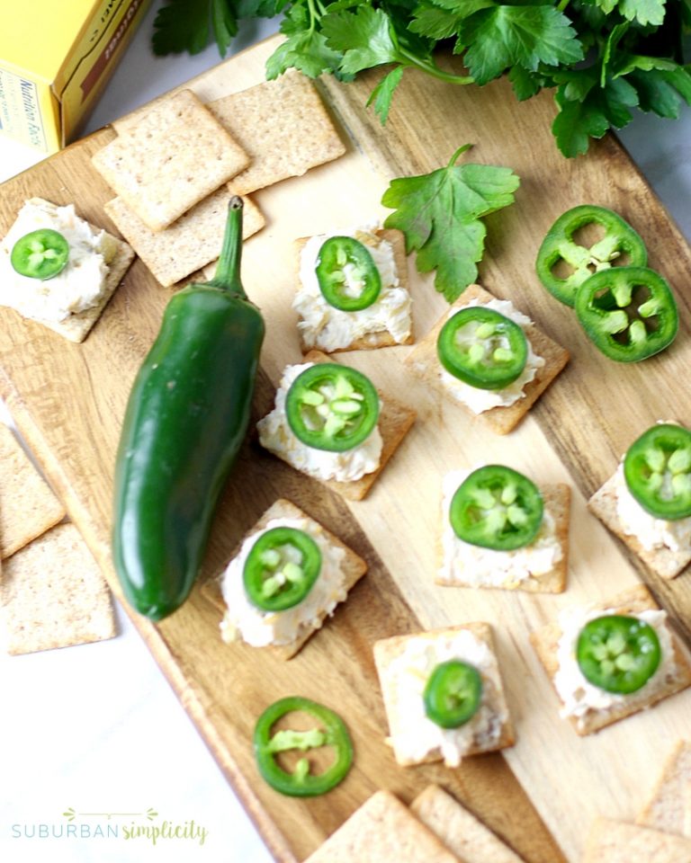 Jalapeño Popper Toppers Snack - Suburban Simplicity