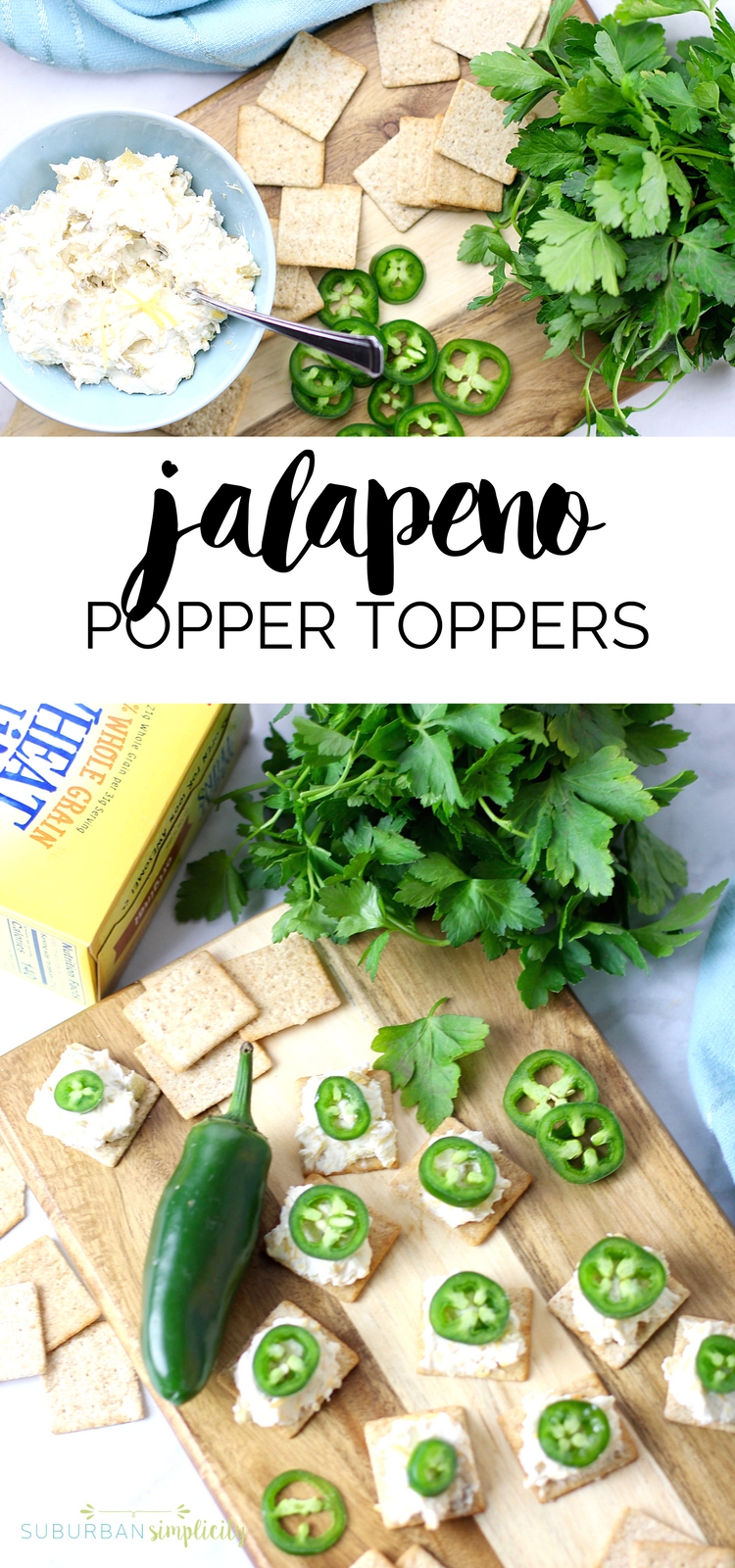 Jalapeño Popper Toppers Snack - Suburban Simplicity