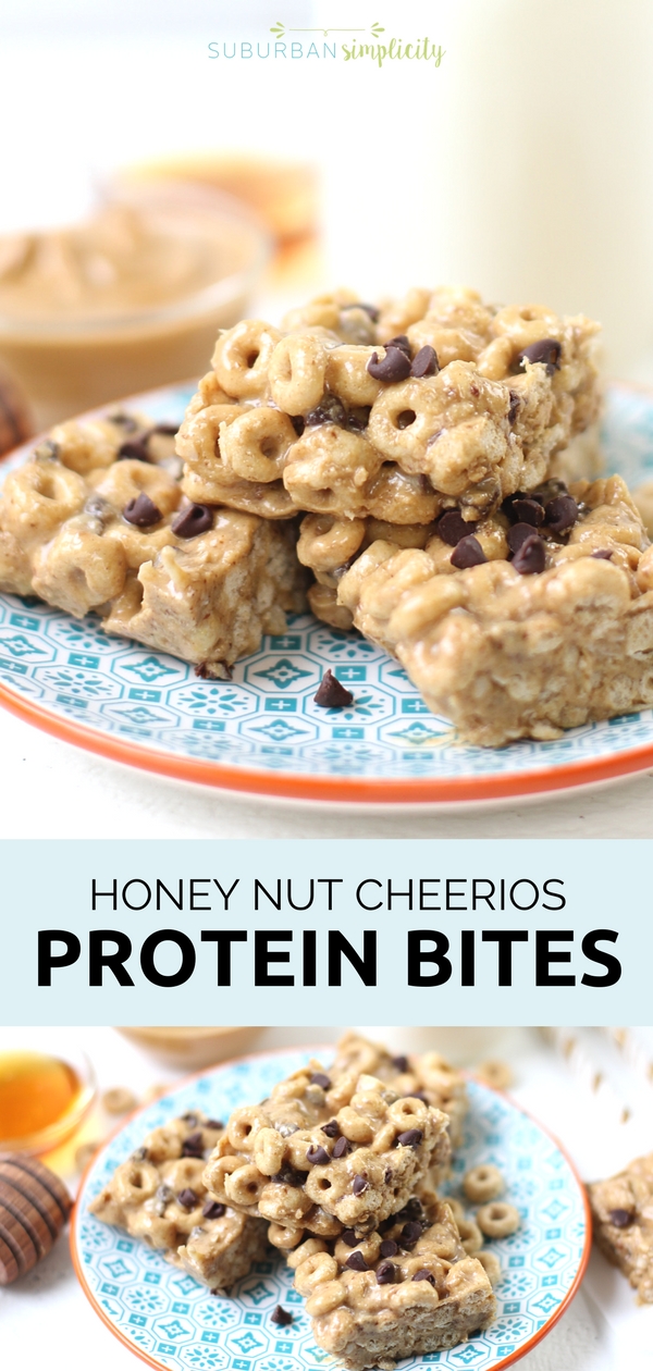 Honey Nut Cheerios Protein Bites - Suburban Simplicity