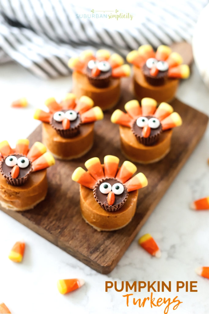 Pumpkin Pie Turkeys - Suburban Simplicity