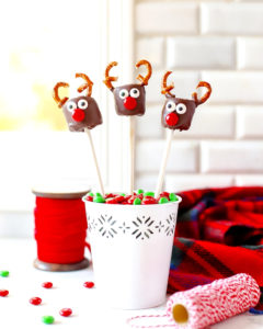 Chocolate Covered Marshmallow Reindeer - Suburban Simplicity