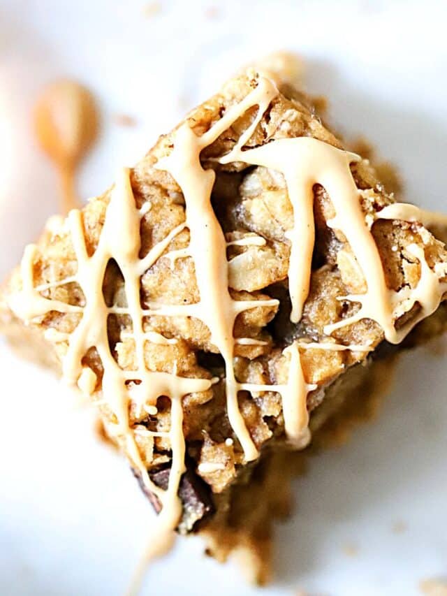 Easy Healthy Apple Oatmeal Bars Recipe - Suburban Simplicity