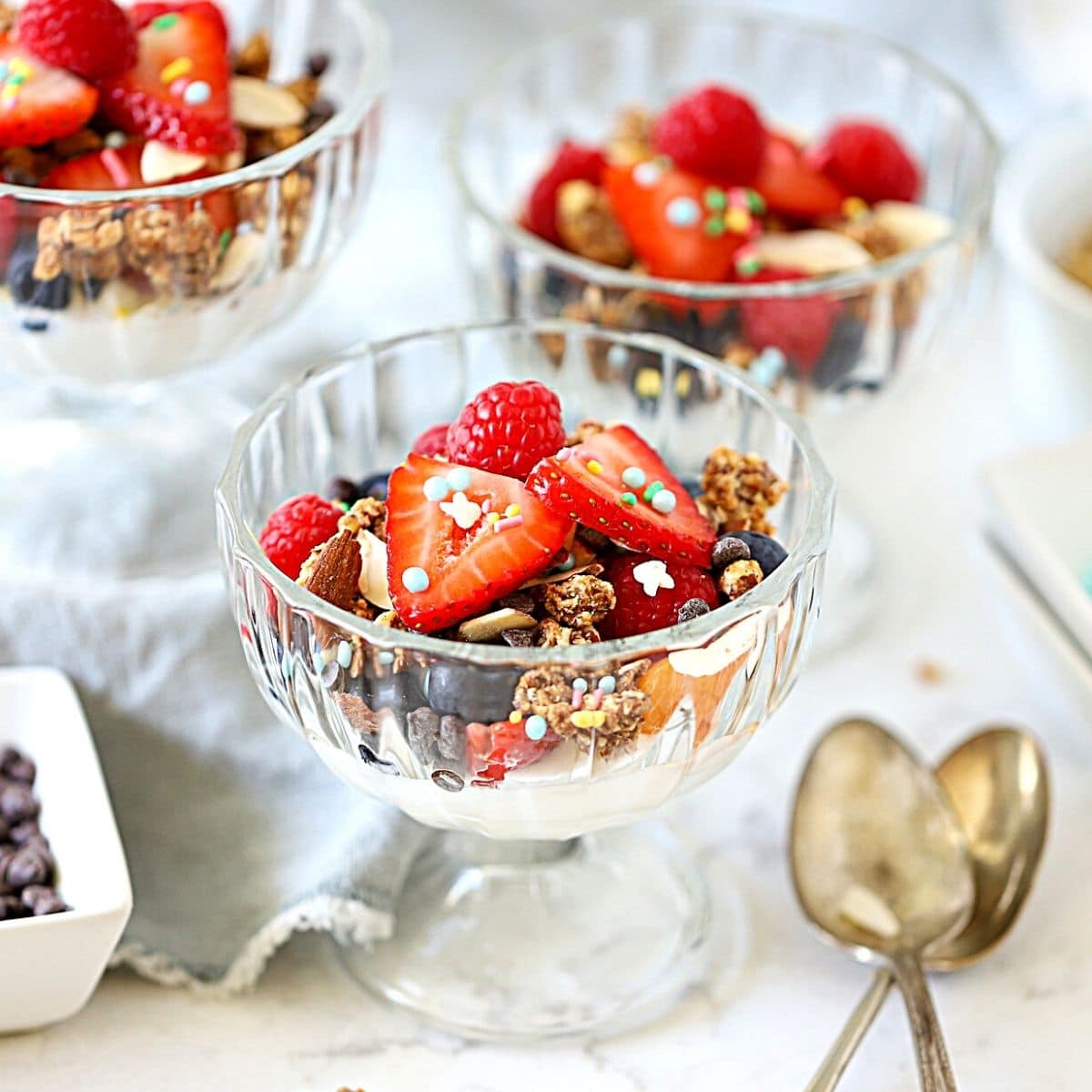 Kid-Friendly Breakfast Sundaes - Suburban Simplicity