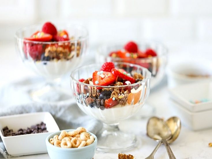Kid-Friendly Breakfast Sundaes - Suburban Simplicity