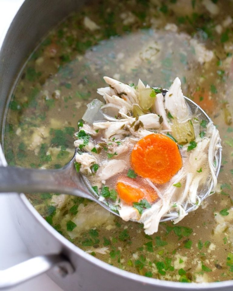 Best Homemade Chicken Soup Ever - Suburban Simplicity