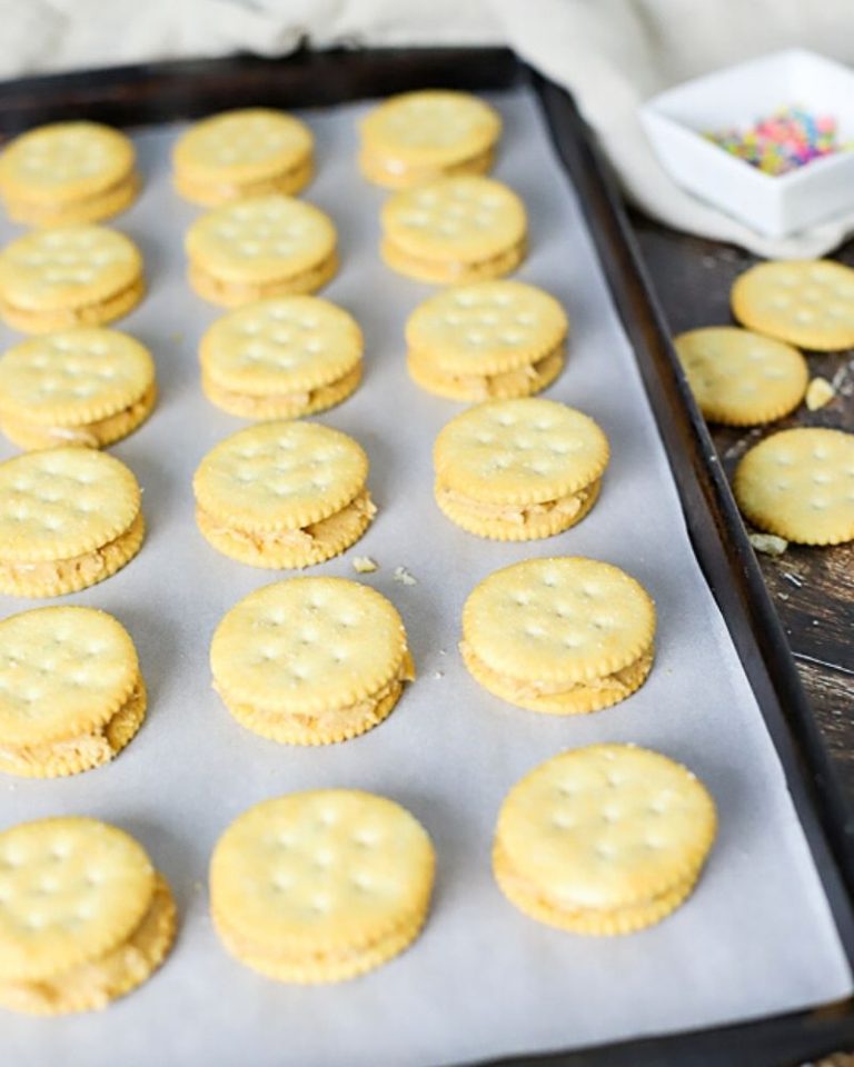 Chocolate Covered Ritz Crackers (Easy Recipe!) - Suburban Simplicity