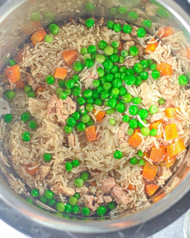 Easy Instant Pot Chicken and Rice Casserole - Suburban Simplicity