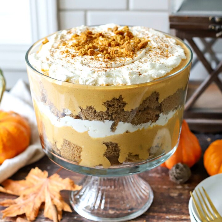 Easy Thanksgiving Pumpkin Trifle Recipe - Suburban Simplicity