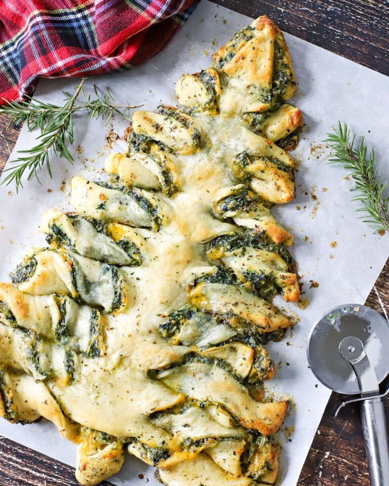 Easy Christmas Tree Appetizer Recipe - Suburban Simplicity