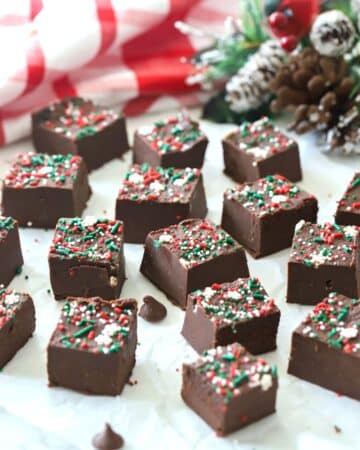 Easy Christmas Fudge Recipe - Suburban Simplicity