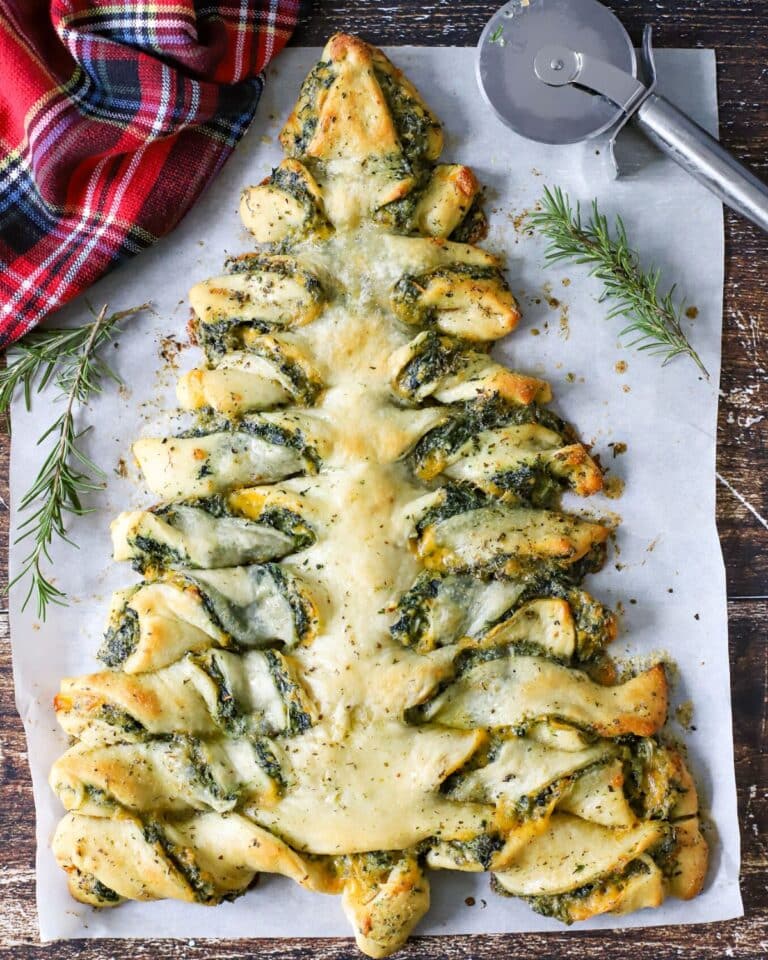 Easy Christmas Tree Appetizer Recipe - Suburban Simplicity