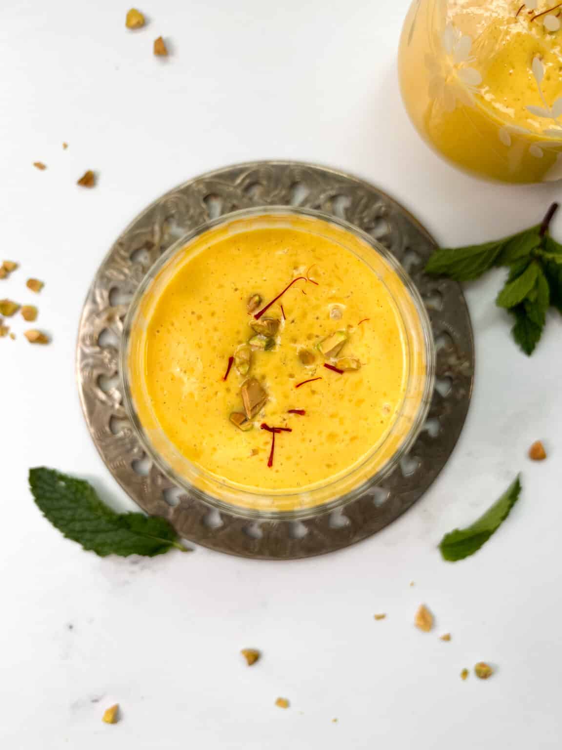 5-Minute Classic Mango Lassi Recipe - Suburban Simplicity