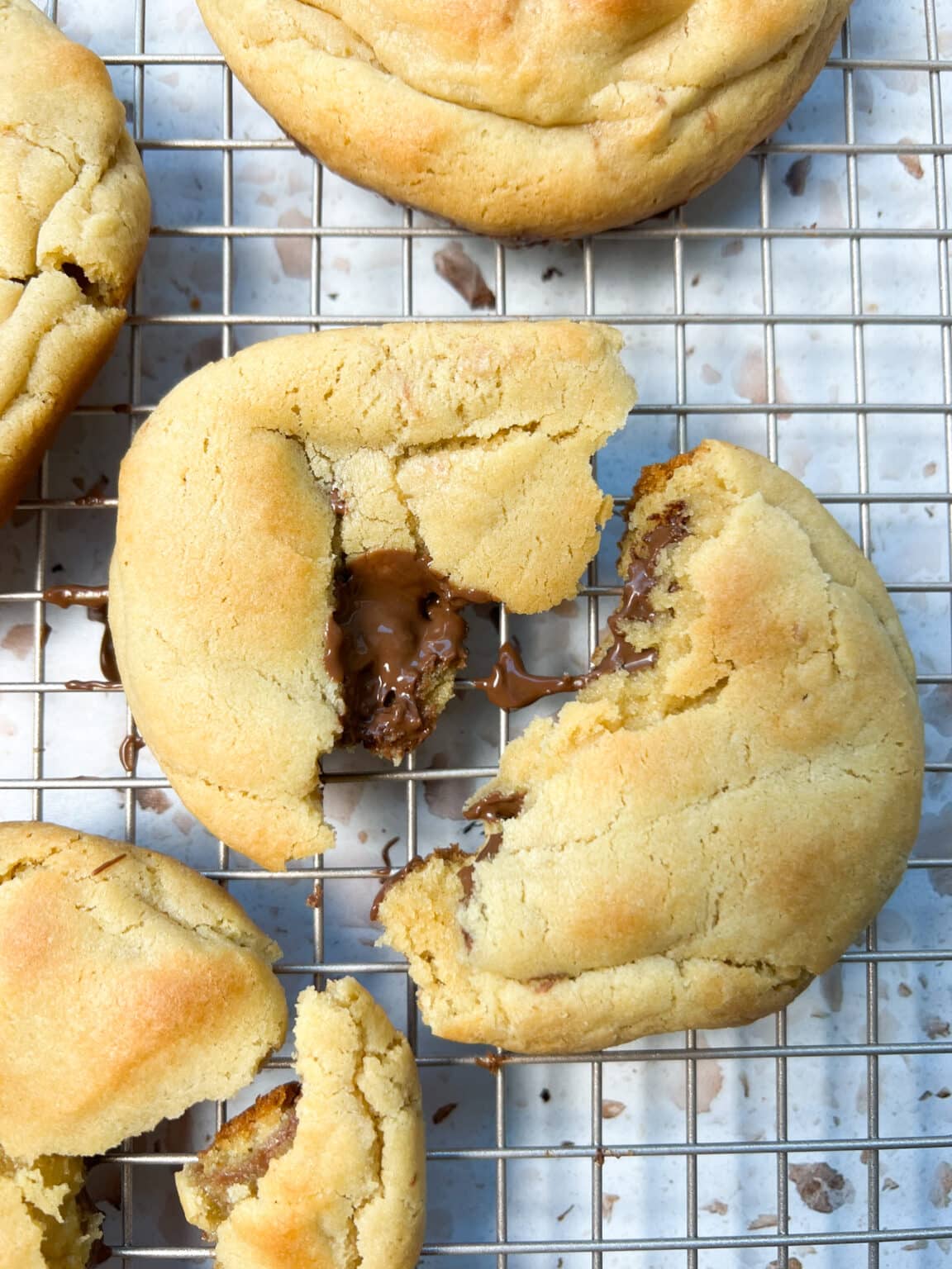 Chewy Nutella Stuffed Cookies - Suburban Simplicity
