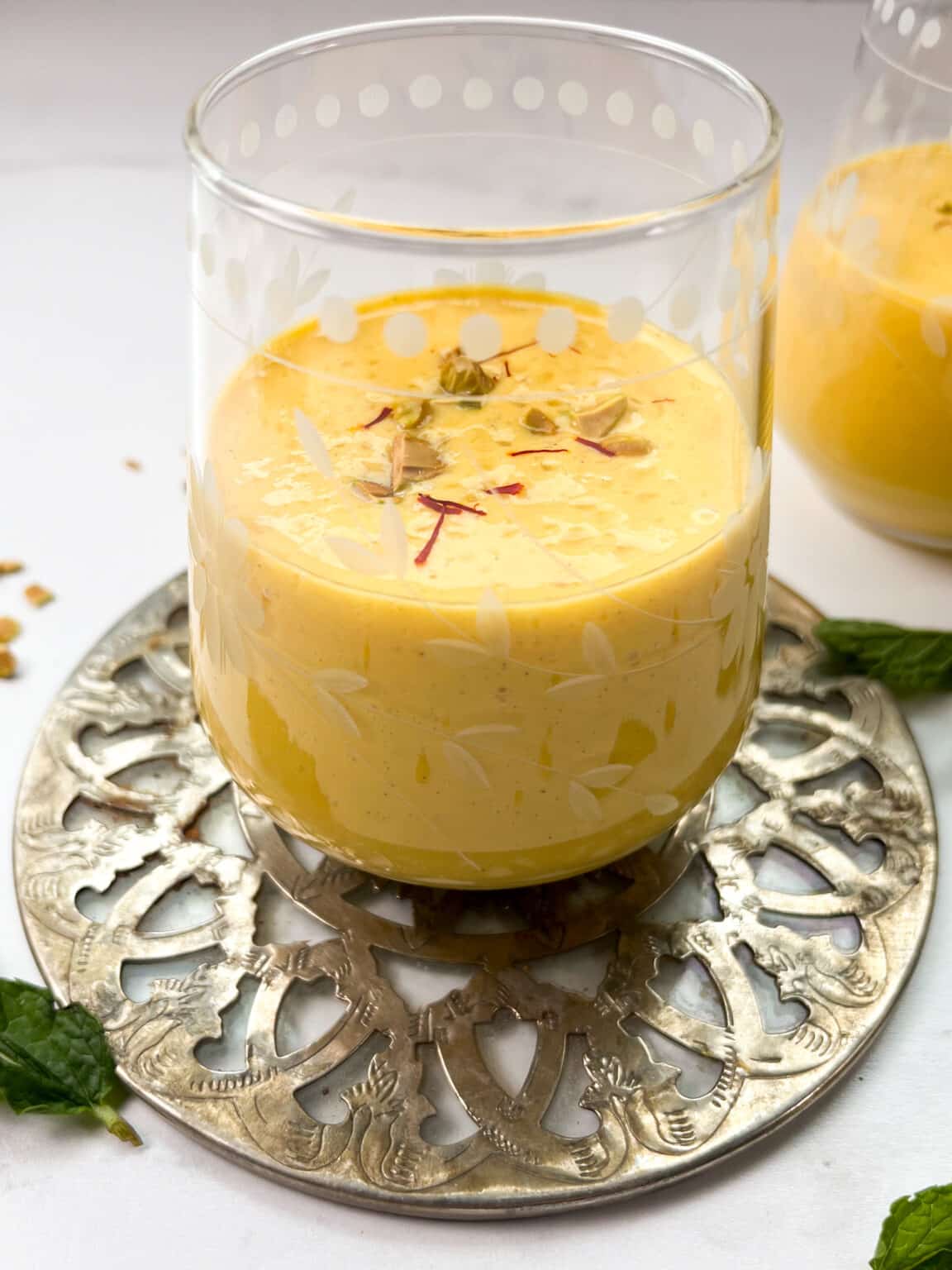 5-Minute Classic Mango Lassi Recipe - Suburban Simplicity
