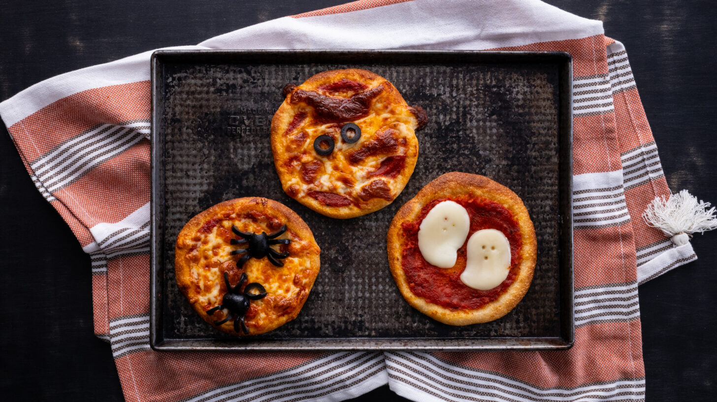 Halloween Pizza, 3 Ways - Suburban Simplicity