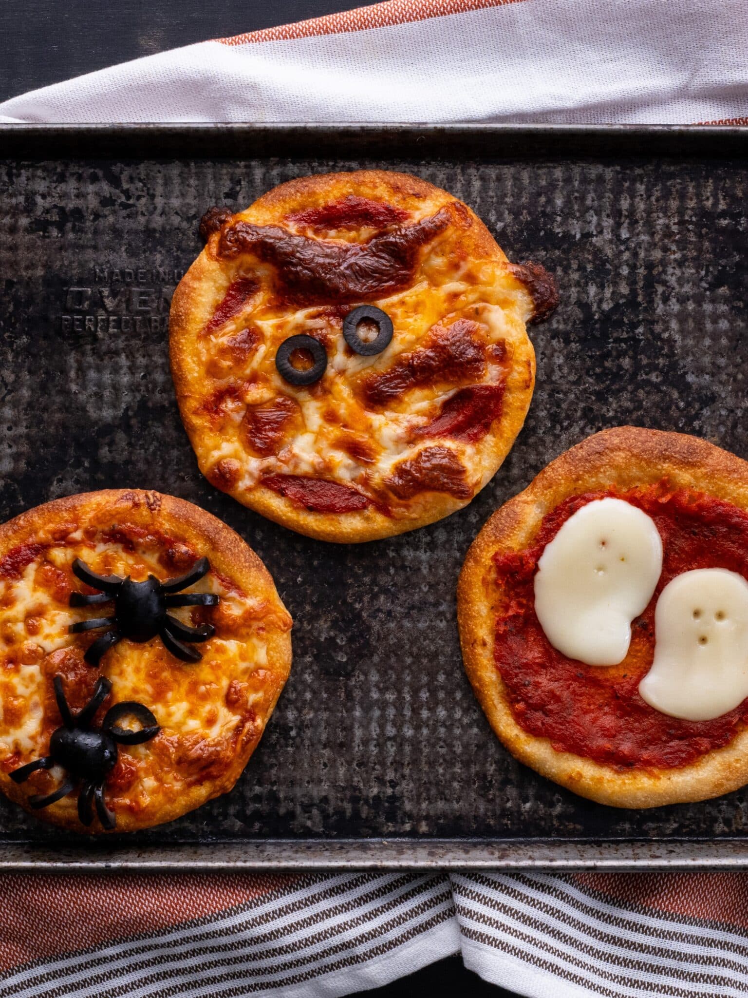 Halloween Pizza, 3 Ways - Suburban Simplicity